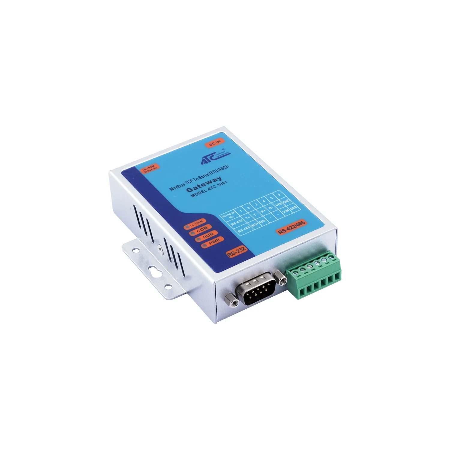 1 Port Modbus Gateway RS232/422/485