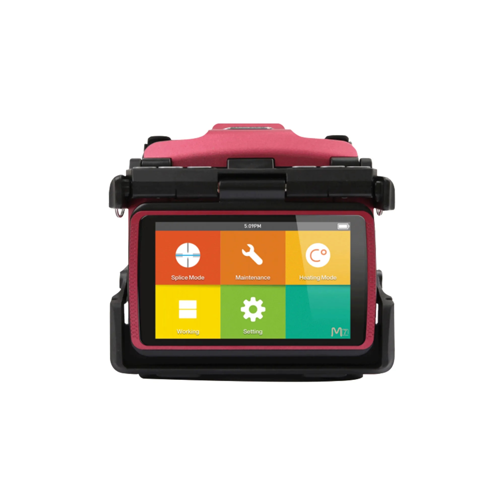 Ultra-Portably Designed Active V-Groove Fusion Splicer