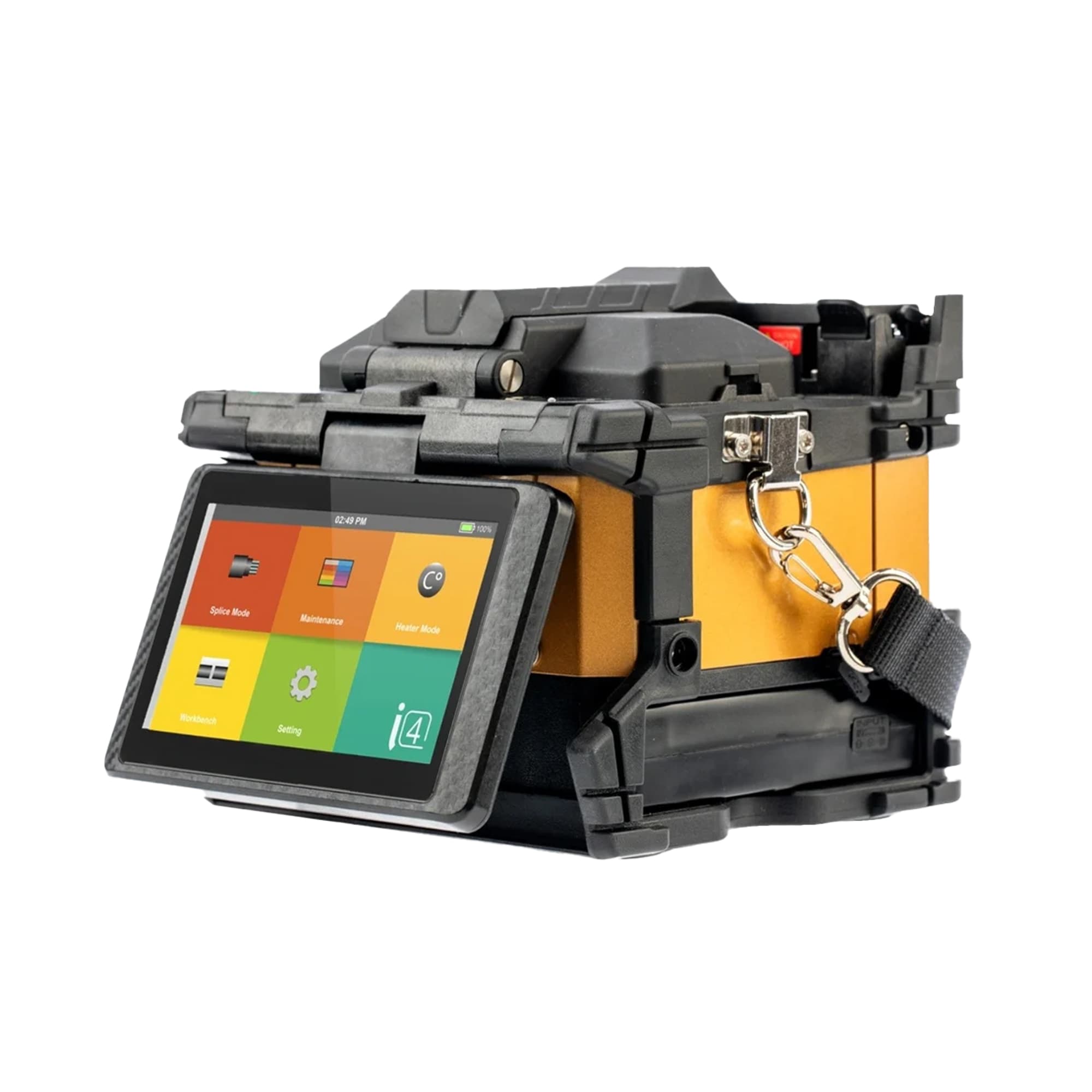 i4 Active V-Groove Hizalama Fiber Optik Füzyon Cihazı